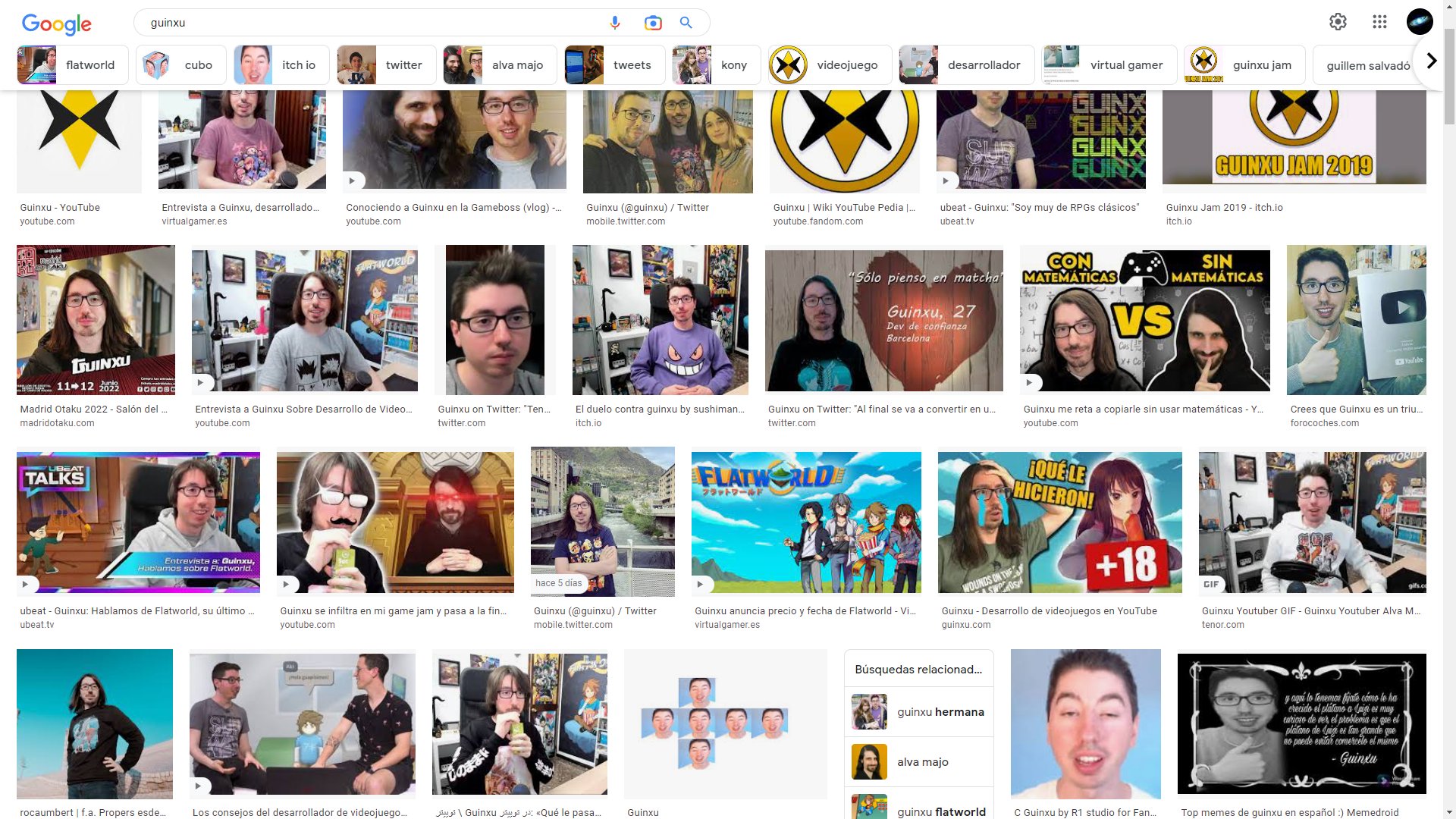 Guinxu on Twitter: "He creado una galería de fotos con la esperanza que alguna llegue a aparecer ...