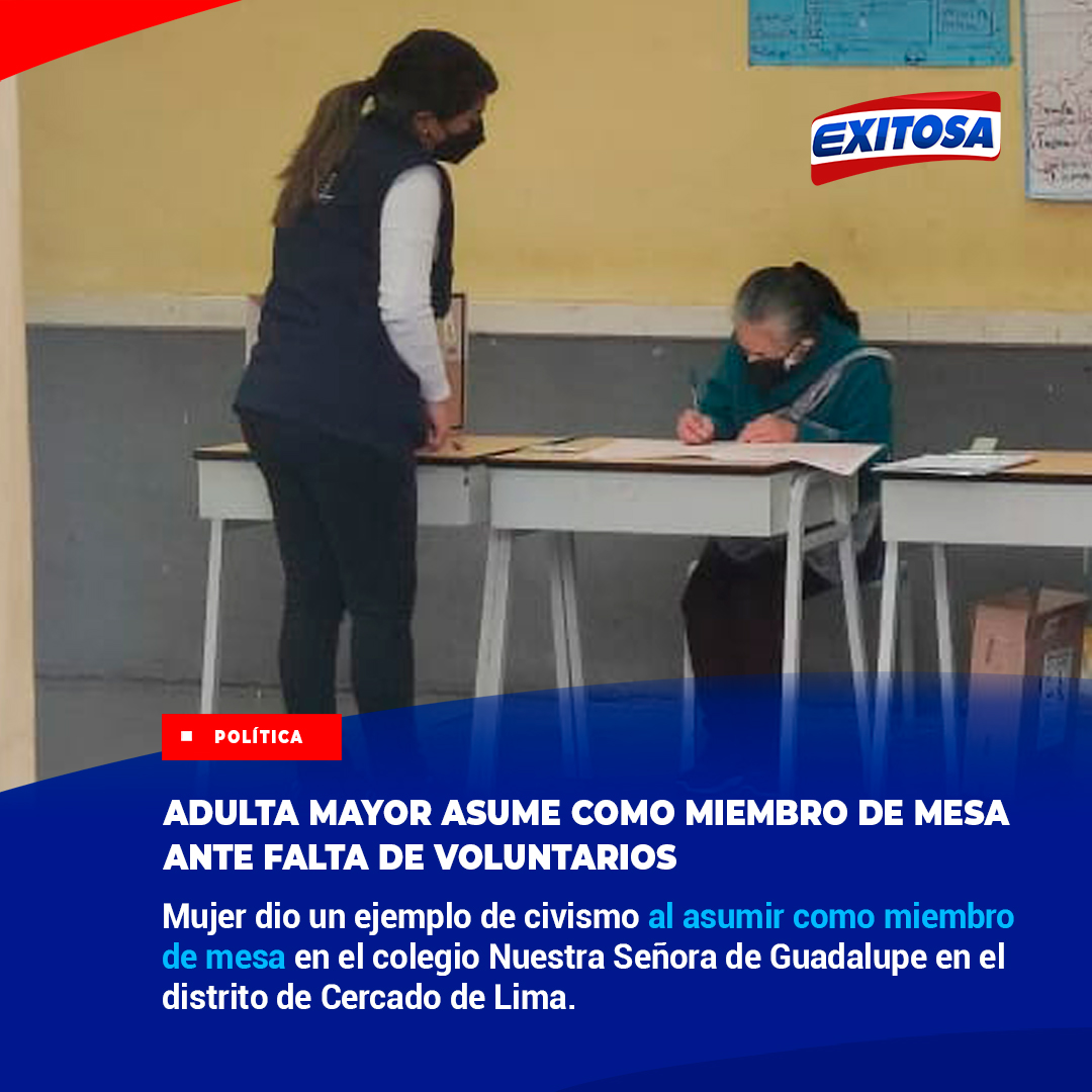 Exitosa Noticias On Twitter 馃敶馃數la Mujer Lleg贸 A La Instituci贸n Para