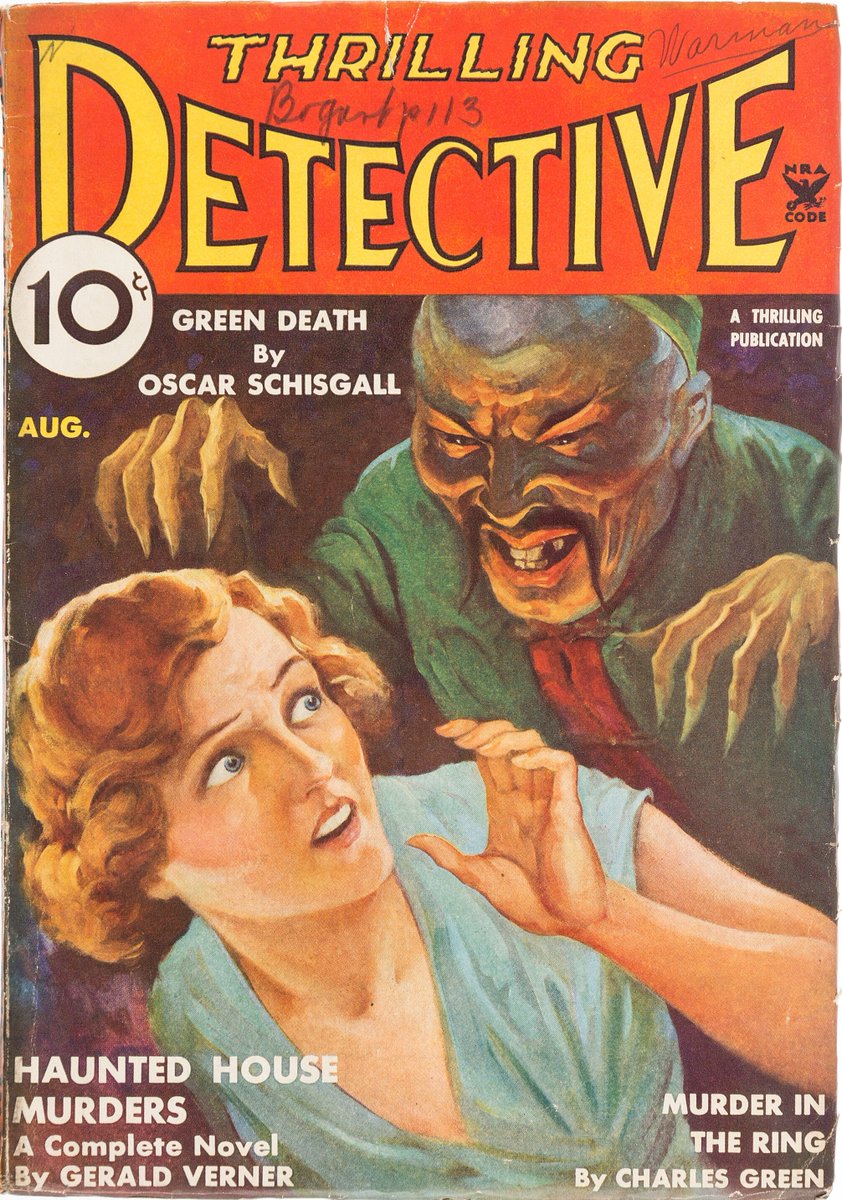 Pulp Covers on Twitter: "Today in Over-Used Pulp Titles: Green Death!"