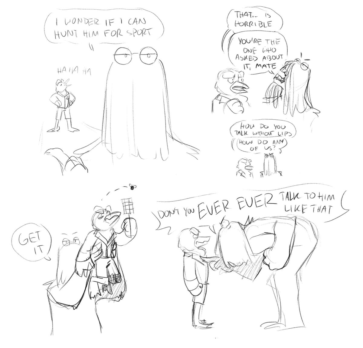 「i Could draw romantic art of these two b」|am! @ puppet denpa brainrotの漫画