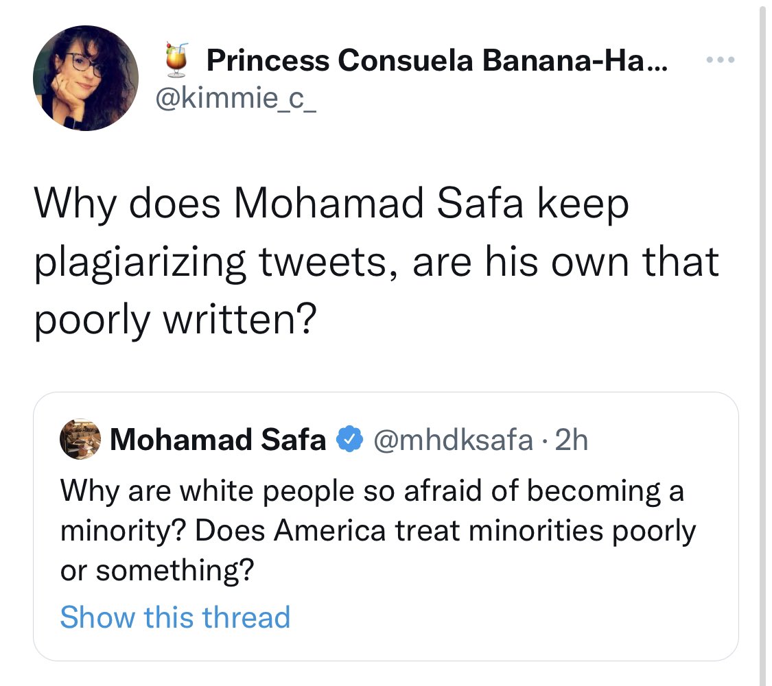 Chief Resistance ☮️ on Twitter: "@kimmie_c_ !! You replied to this Tweet and then posted another ...