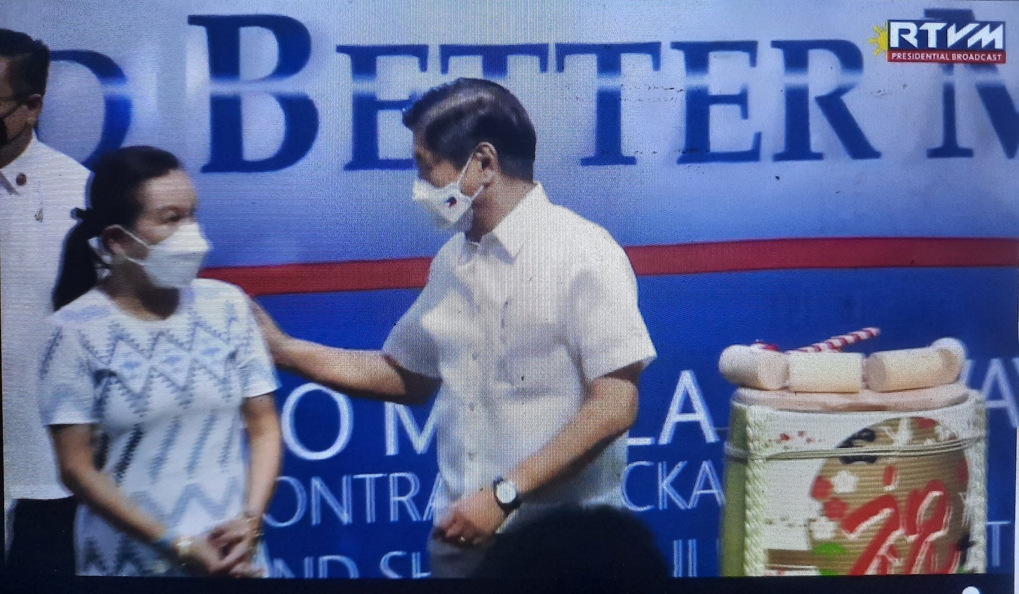 Samuel Medenilla on Twitter: "President Ferdinand Marcos, Jr. attend the groundbreaking ceremony ...