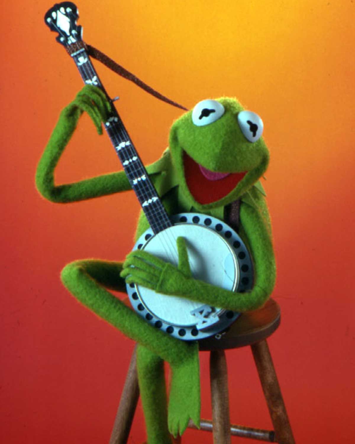 Kermit Playing Banjo