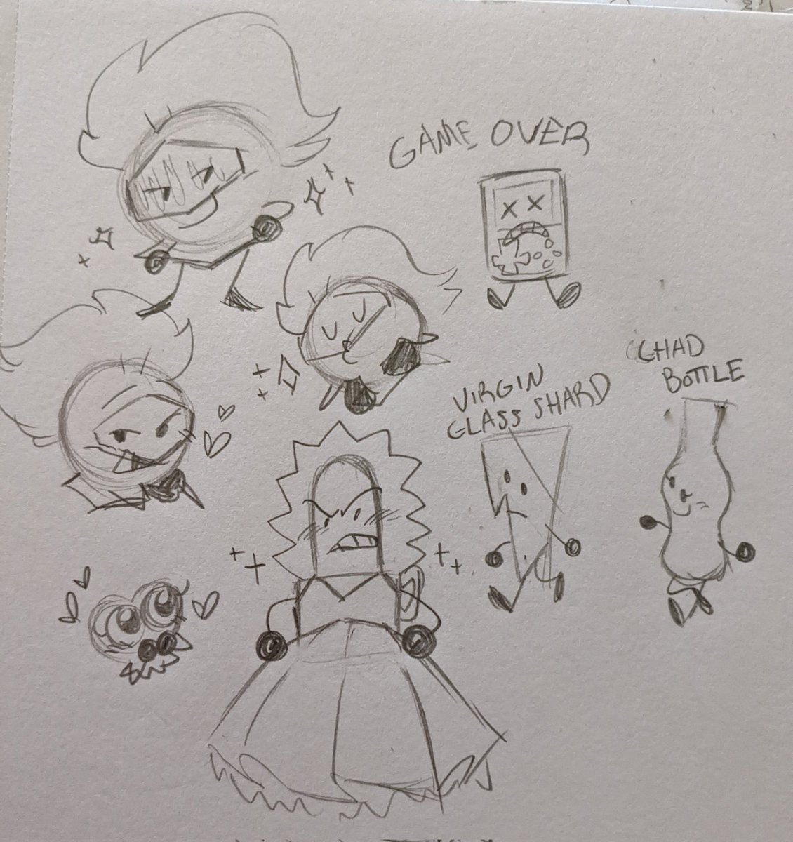 「im torn on making candy cane dark skinned or albino if i eve ...