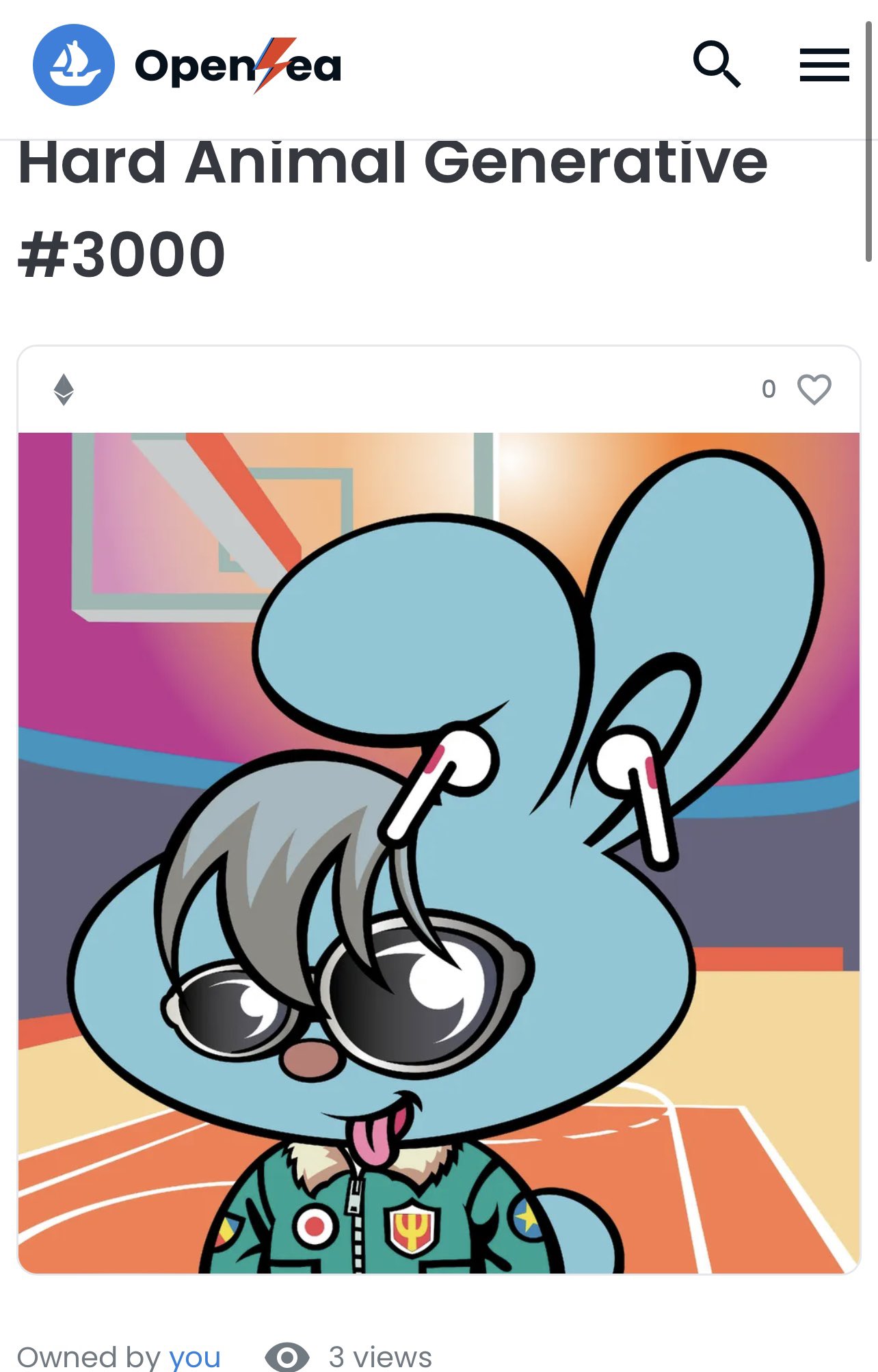 住谷杏奈🧬anna-sumitani.eth🧬NFT🚀💫 on Twitter: "おはようございます☀️ バスケをやっている息子がアイコンにしたいという事で、朝からopenseaでお買い物🛍 ...