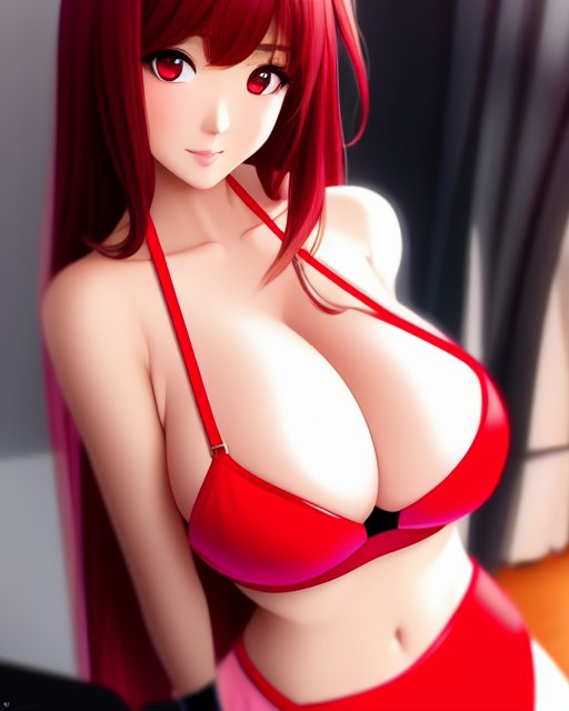Stable Waifu on Twitter: "Red is the color of love and lust #StableDiffusion #WaifuDiffusion ...