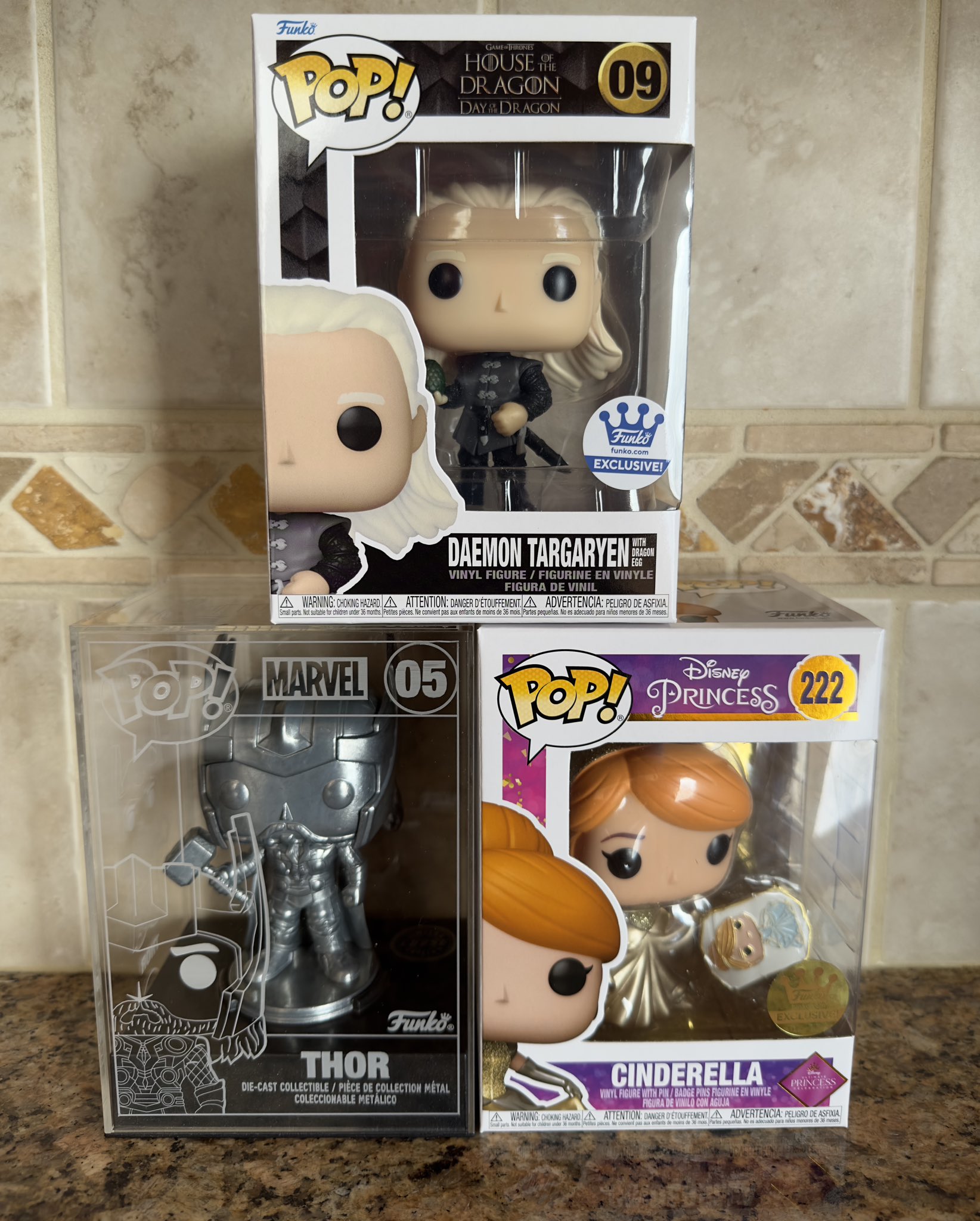 DisTrackers on Twitter: "Mail Call! Got my Daemon, Cinderella, and Thor Die-Cast Chase Pops! . # ...