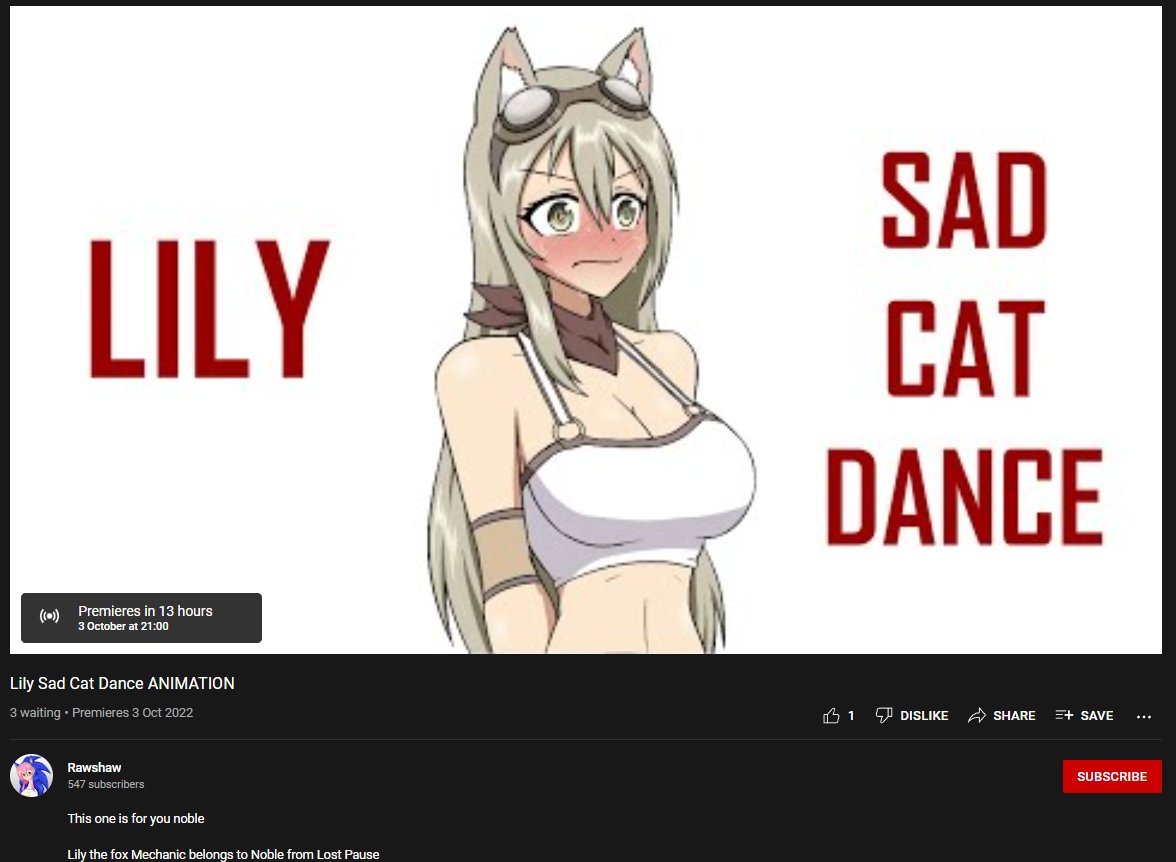 Rawshaw on Twitter: "OwO whats this? Believe me its worth the wait #LPArt @Lost_Pause_ https://t ...