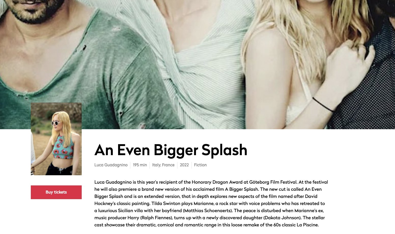 david ehrlich on Twitter: "somehow just learning that Luca Guadagnino is releasing an 195-minute ...