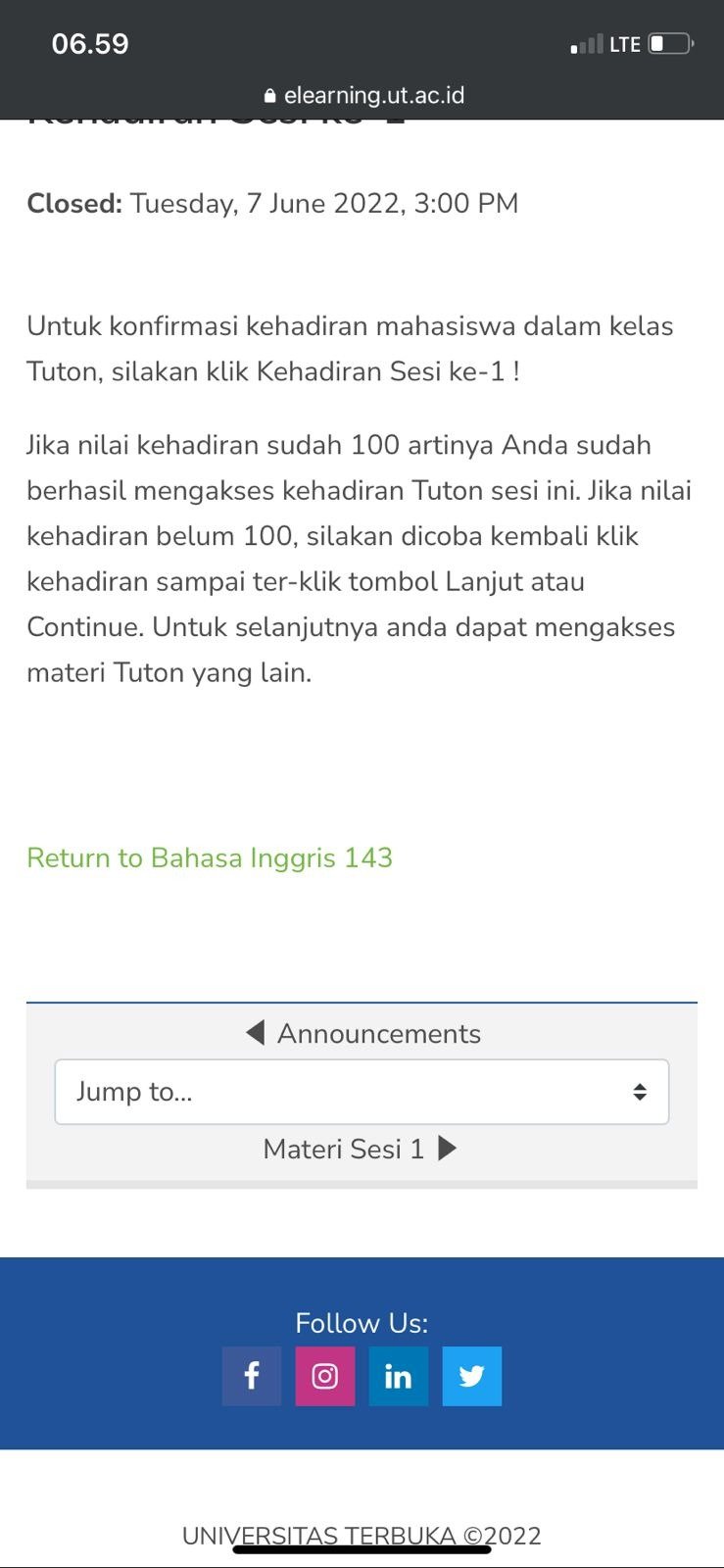 UT Menfess 👨🏻‍🎓👩🏻‍🎓 Base Universitas Terbuka on Twitter: "UT MENFESS - Assalamualaikum mau tanya ...