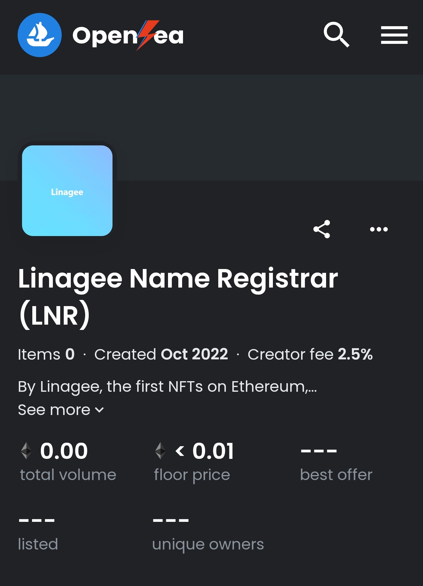 CryptoDuck.SWOOSH on Twitter: "Linagee Name Registrar ที่เพิ่งพูดถึงไปเมื่อวันก่อน ตอนนี้ทีม ...