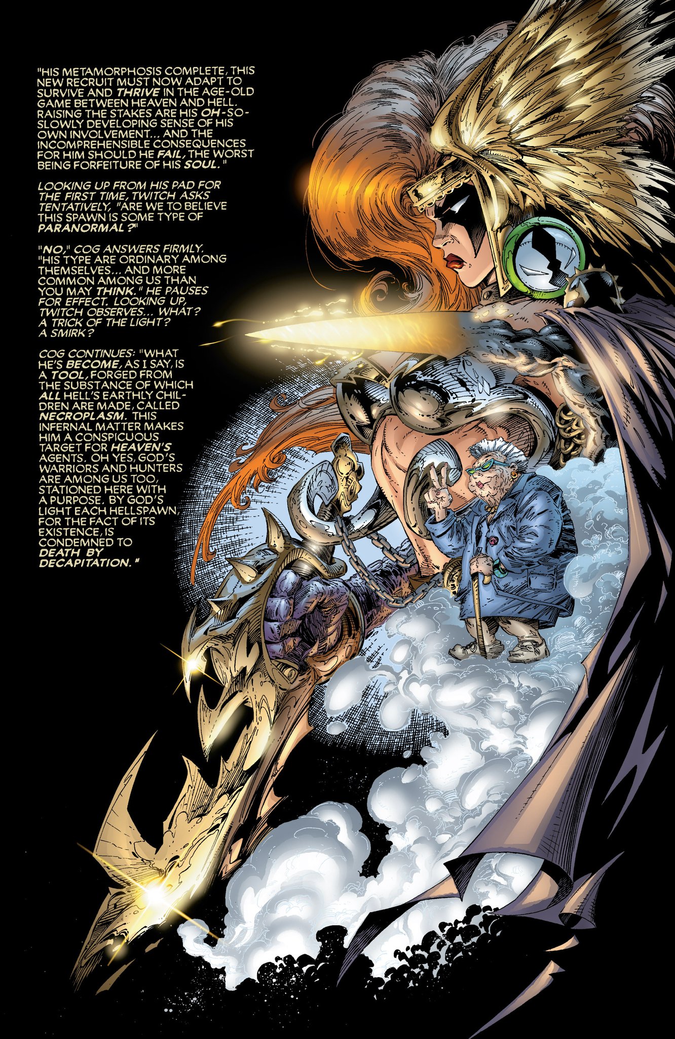 Daily Spawn Archive on Twitter: ""This infernal matter makes him a conspicuous target for Heaven ...