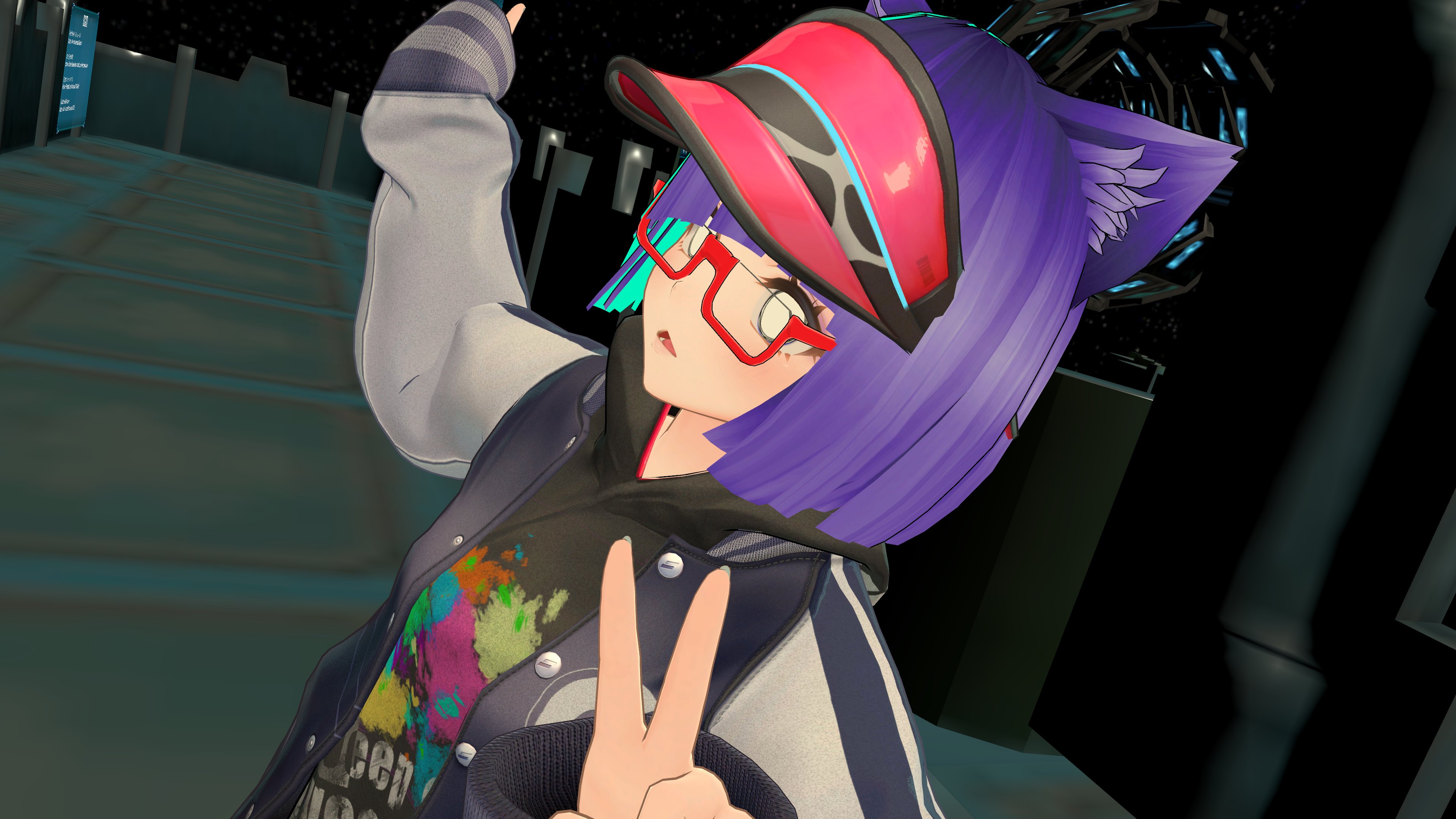 ヤタノ@VRC写真上げる用！ on Twitter: "1 ピース 2 白目をいつもしている（ 3.4 たまこのコーヒー店へ #VRChat #今日のVRChat https://t.co ...