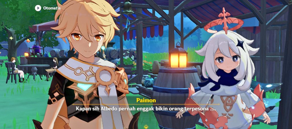 PAMER GACHA 📌 on Twitter: "tehe! setuju banget sama paimon"