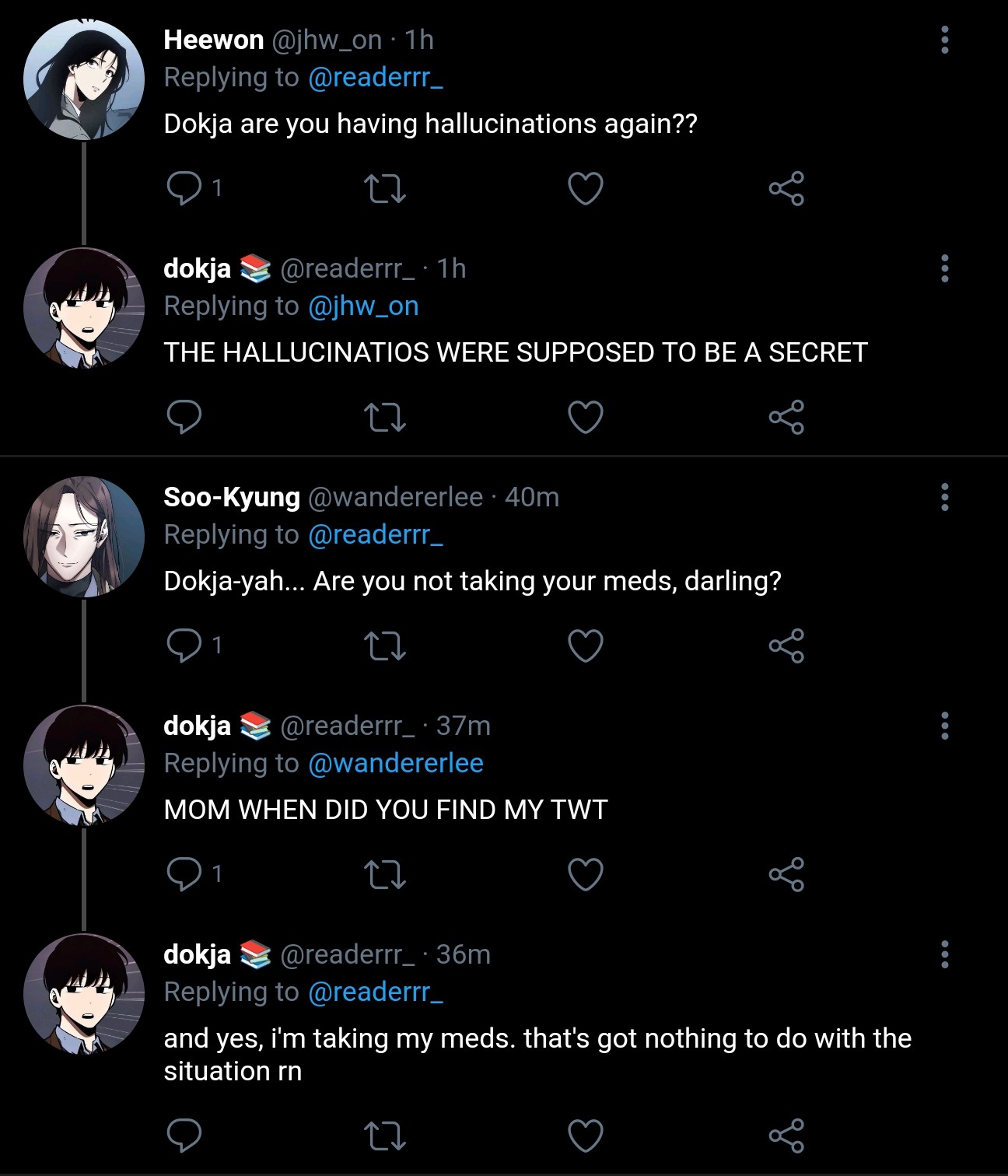 isis ♡ 🦑 on Twitter: "#orv #joongdok socmed au wherein KDJ is obsessed with the RPG game 'Star ...