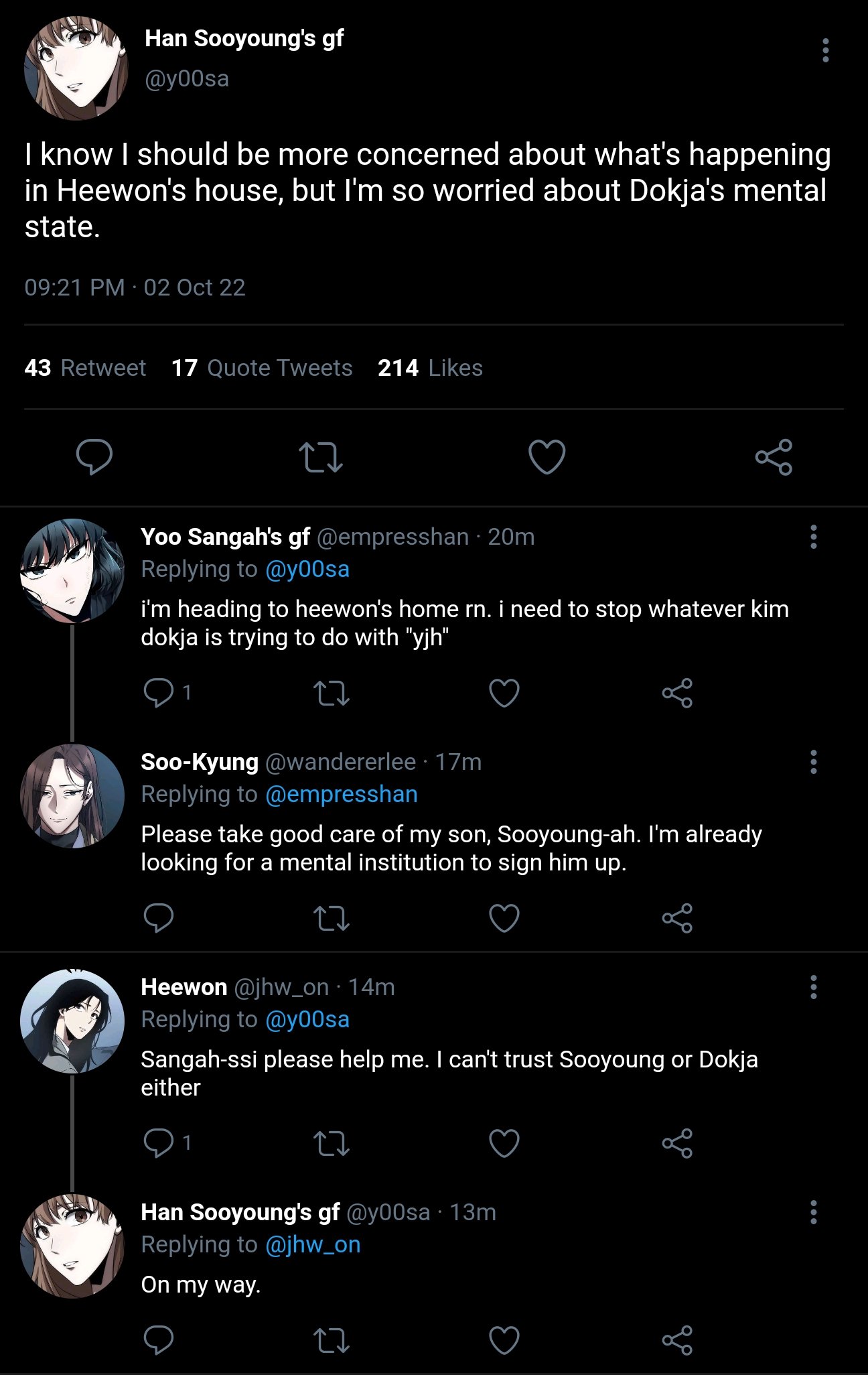 isis ♡ 🦑 on Twitter: "#orv #joongdok socmed au wherein KDJ is obsessed with the RPG game 'Star ...