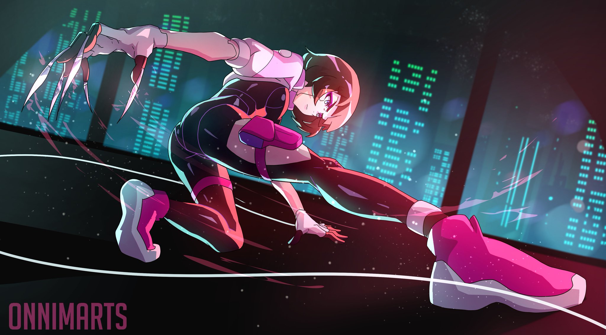 Minuano on Twitter: "RT @onnimarts: Sasha from Edgerunners MV "Let You Down" https://t.co ...