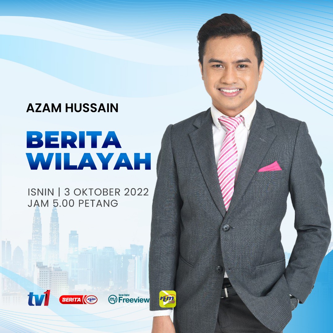 Saluran TV1 on Twitter: "Saksikan Berita Wilayah petang ini bersama Azam Hussain dengan isu-isu ...