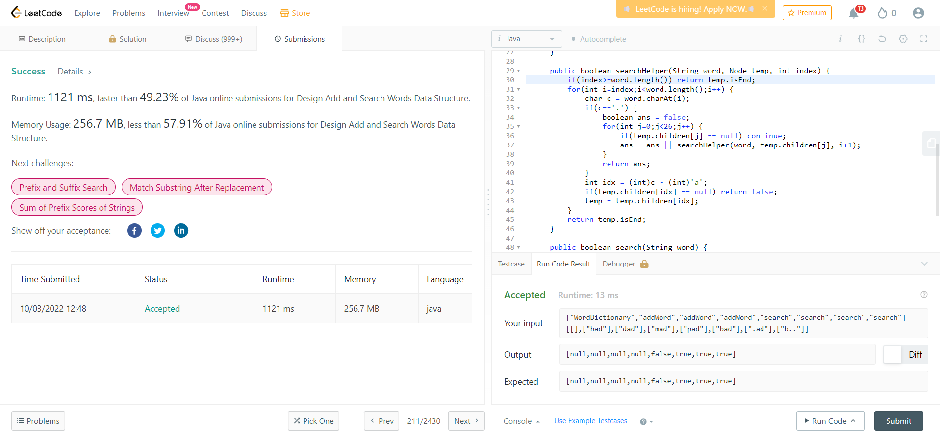 Prasanna on Twitter: "Day 50 of #100DaysOfCode Design a data structure that supports adding new ...