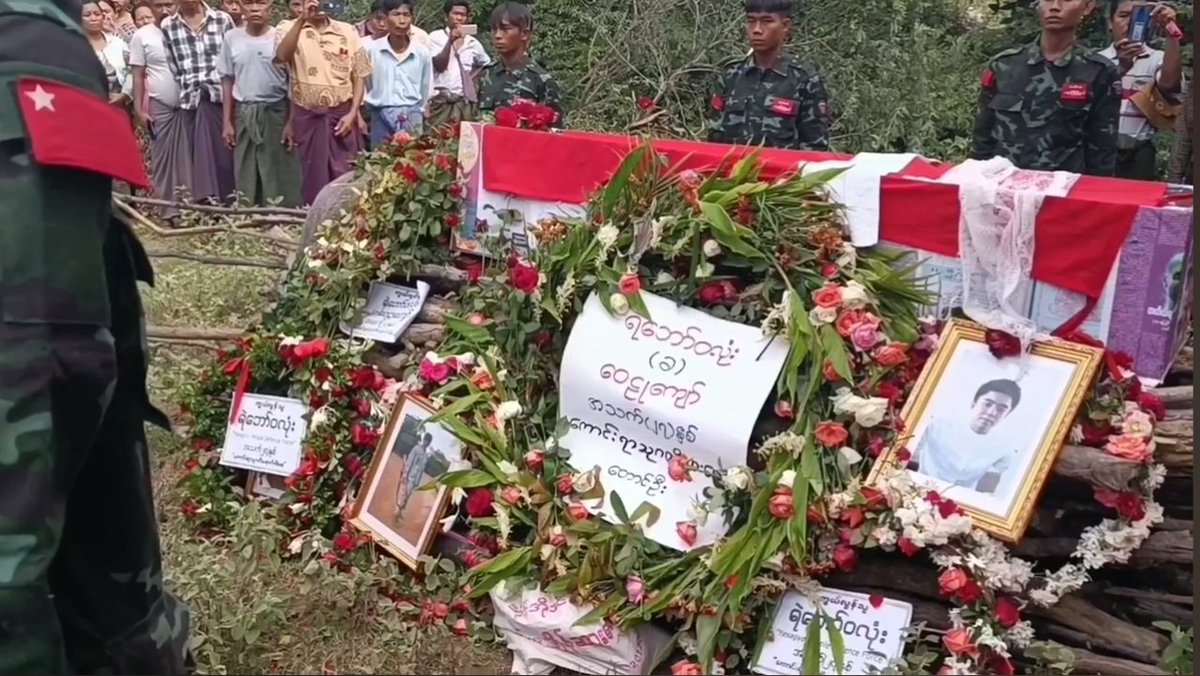 Brian O'Conner on Twitter: "Comrade WaLone aka WaiLuKyaw(27) of Yesagyo PDF (alumnus of Pakokku ...