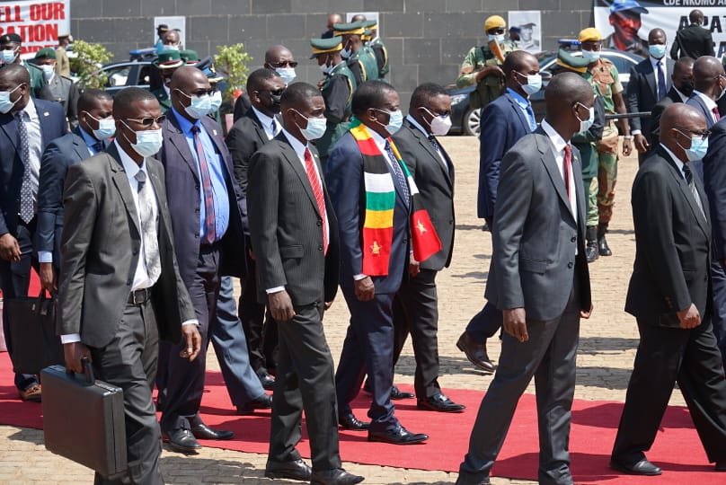 Highten Nkomo Burial: Pictures From National Heroes Acre ⋆ Pindula News