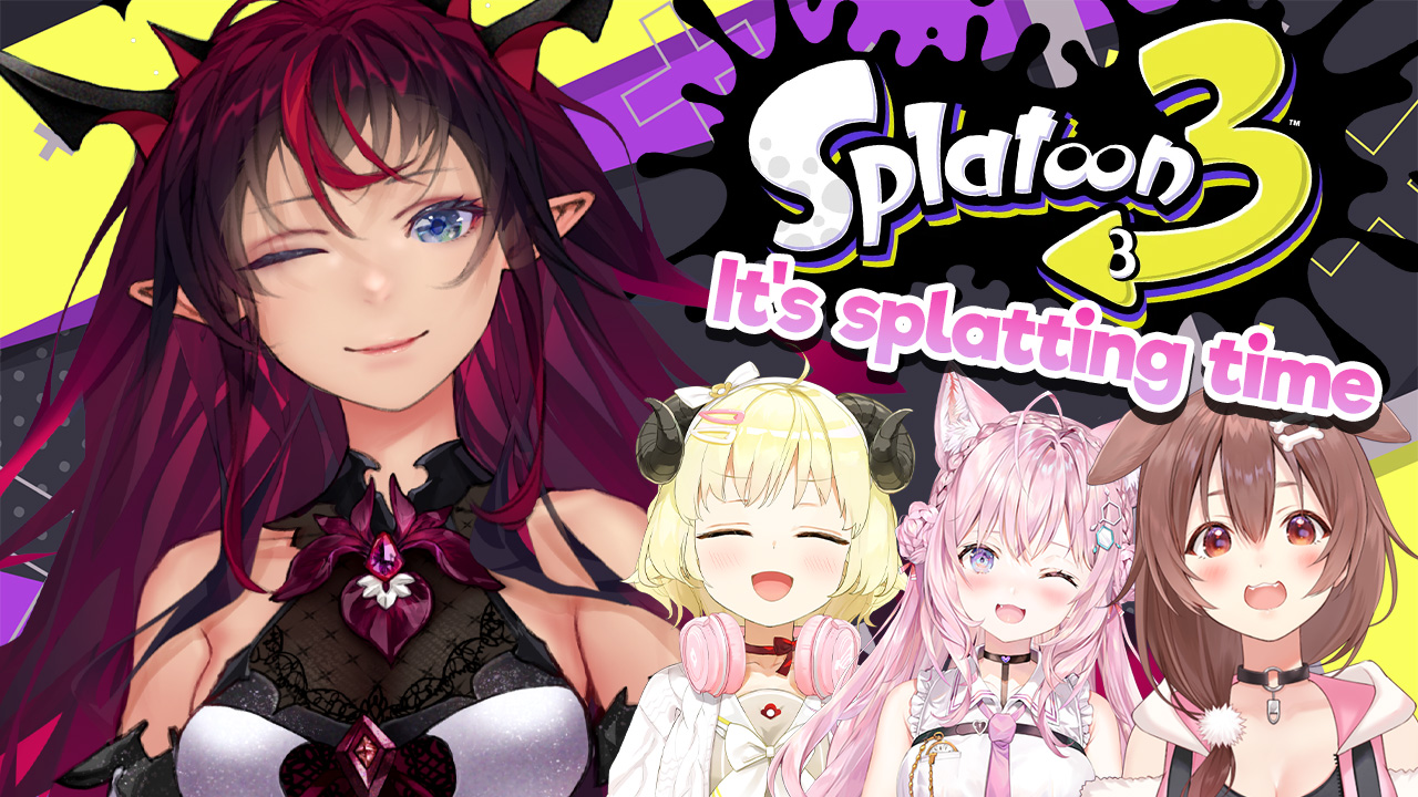 IRyS💎holoEN One Step at a Time & Gravity on Twitter: "💎Today's Stream💎 Full team splatoon wooooo ...