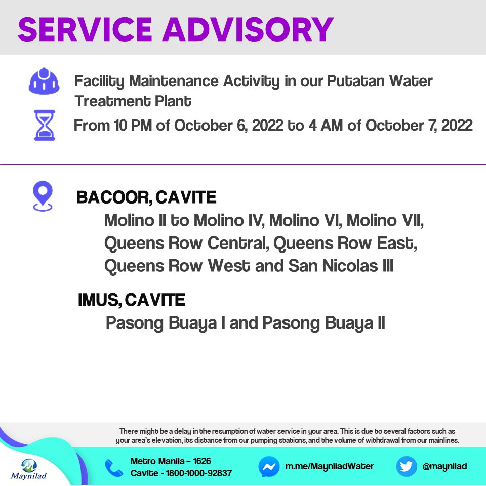 Maynilad Water Services, Inc. on Twitter: Maynilad Water Services, Inc. on Twitter: