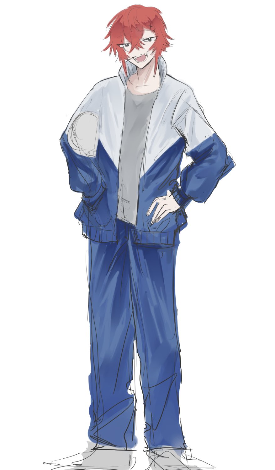 ごのへ on Twitter: "ソプスクHO2の民（描き途中 https://t.co/8XEPZoPYHt" / Twitter