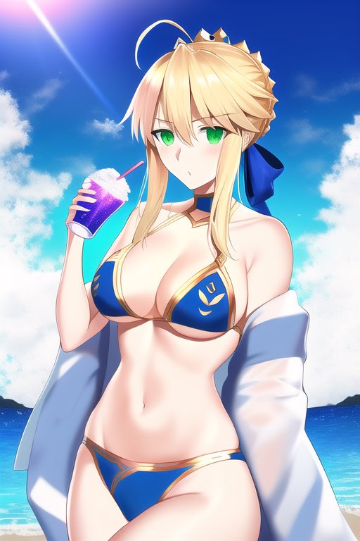 やまこー🍦 on Twitter: "#NovelAIDiffusion fate/grand order, artoria ...