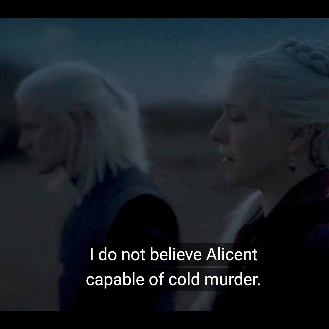 albatros on Twitter: "what makes this scene worse is that in this moment rhaenyra realizes that ...