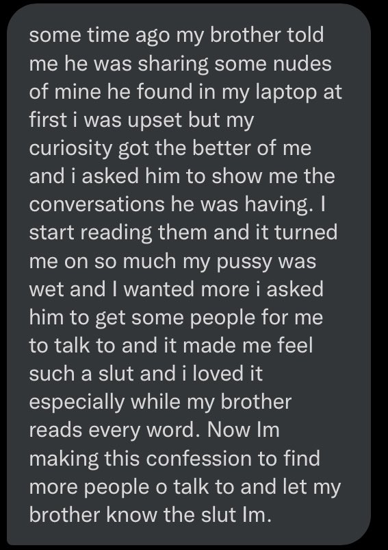 Sister Lover On Twitter A Fresh Sisterbrother Incestconfession 7309