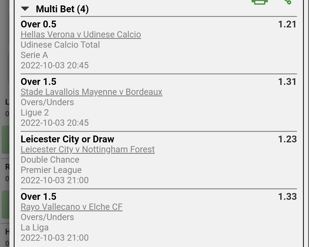 AL on Twitter: "2.5 odds Monday 🤔💭 I just placed a bet with Betway. Tap here to copy my bet or ...