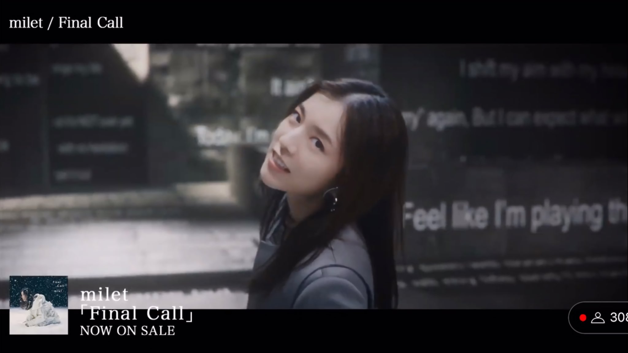 nami@miles on Twitter: "塾の帰りにバスの中で見るmiletさんのエモいことよ、、 雪より眩しく雷より痺れるMV🌨⚡️ 儚い雰囲気だけじゃない、強さを秘めてる 私は ...