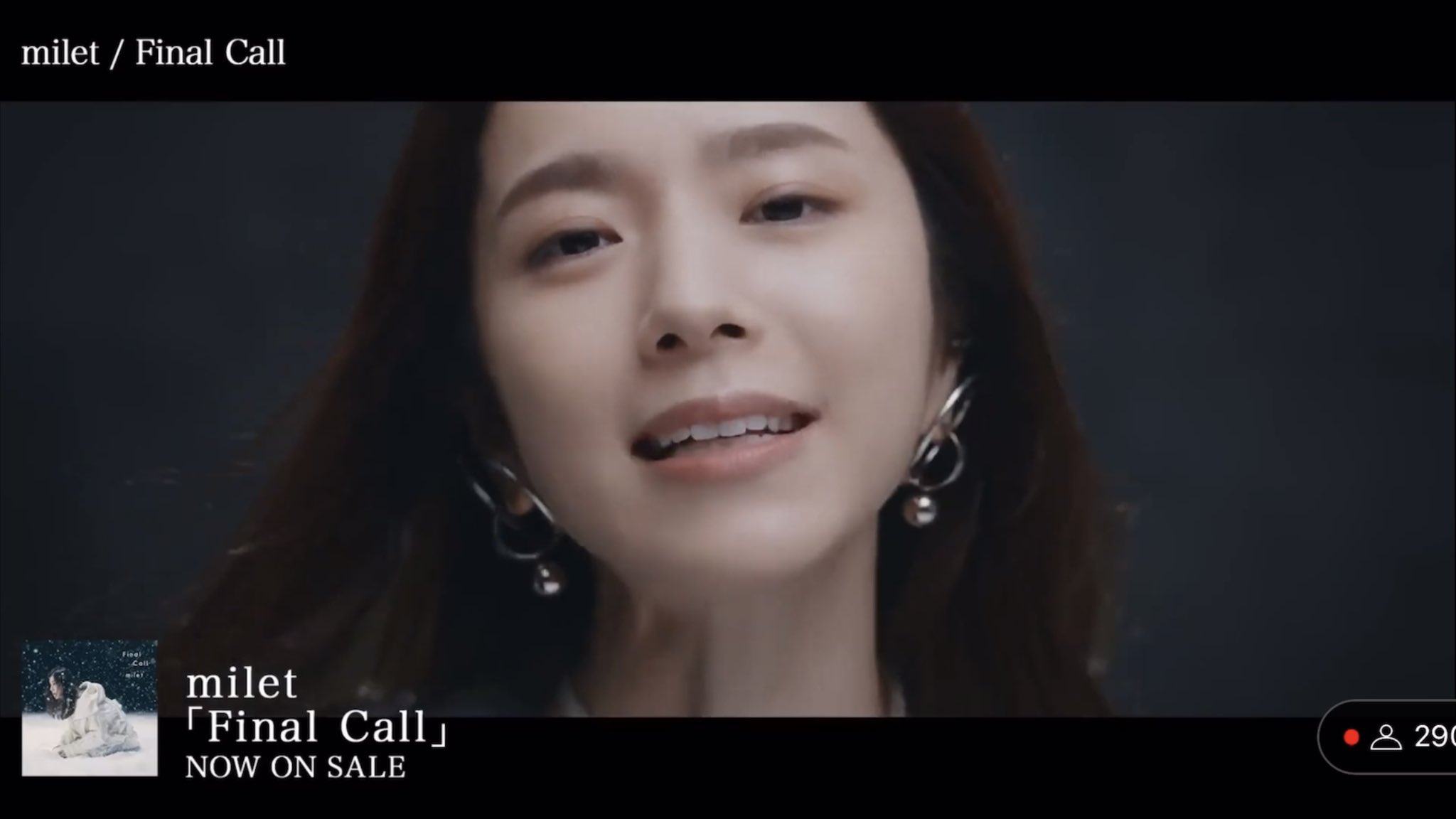 nami@miles on Twitter: "塾の帰りにバスの中で見るmiletさんのエモいことよ、、 雪より眩しく雷より痺れるMV🌨⚡️ 儚い雰囲気だけじゃない、強さを秘めてる 私は ...