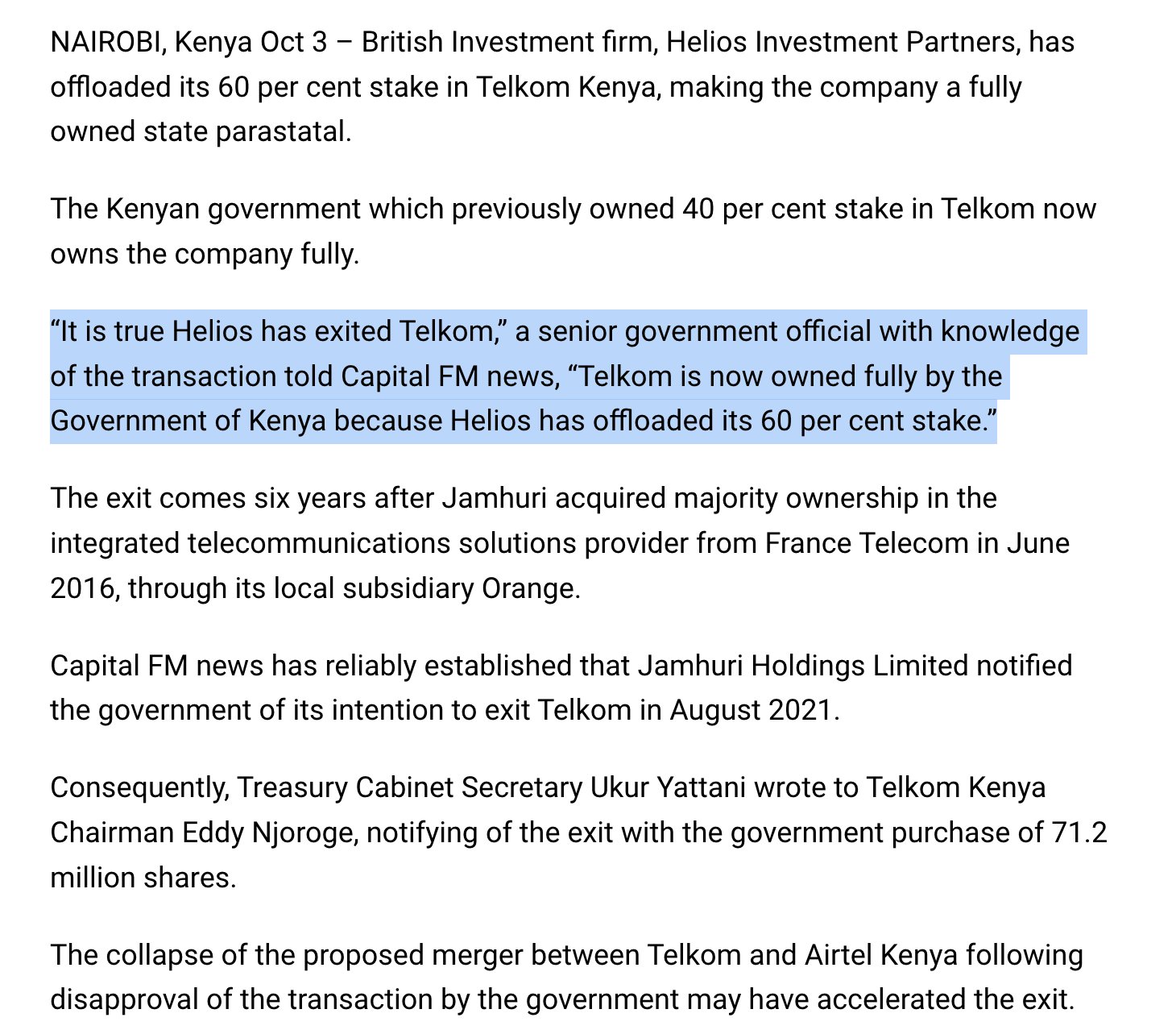 Mwango Capital on Twitter: "The Mwango roundup of Today's Top Business News [Oct 4] 1. The ...