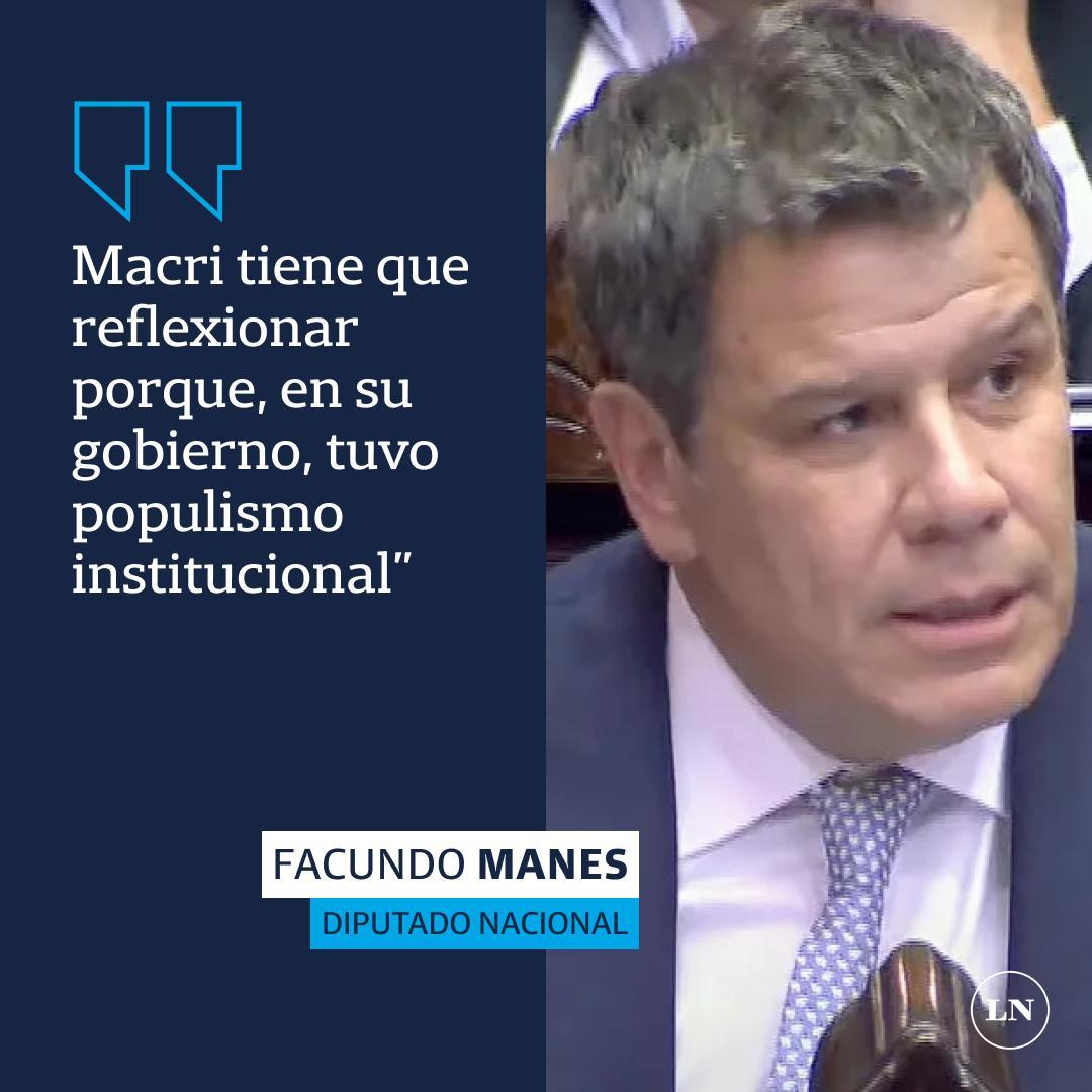 LA NACION on Twitter: "Facundo Manes: “Macri tiene que reflexionar porque, en su gobierno, tuvo ...