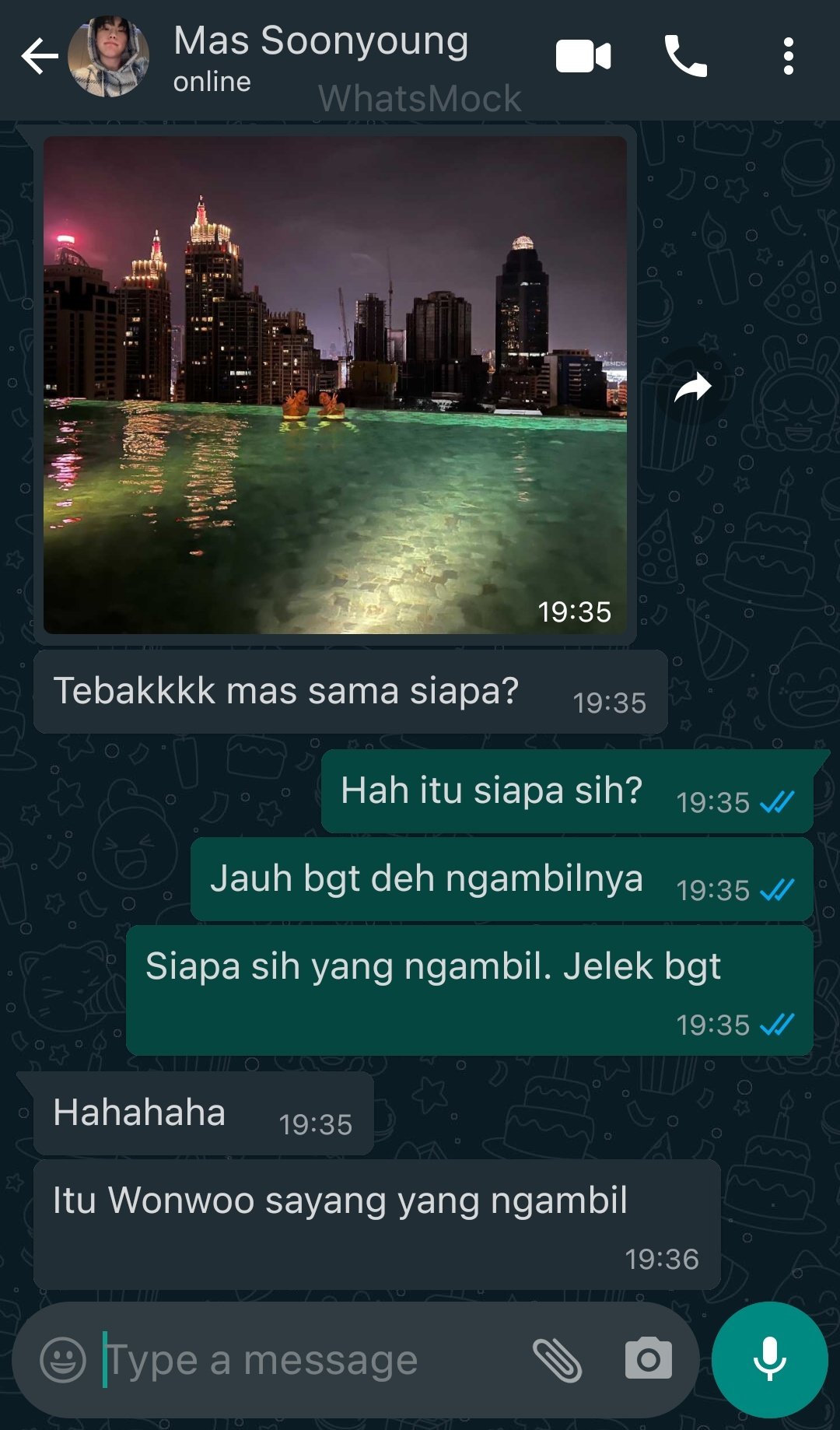 ⛔ on Twitter: "Bilang gausah cemburu sendirinya cemburu ckck https://t.co/Vw3l7oo9Nw" / Twitter