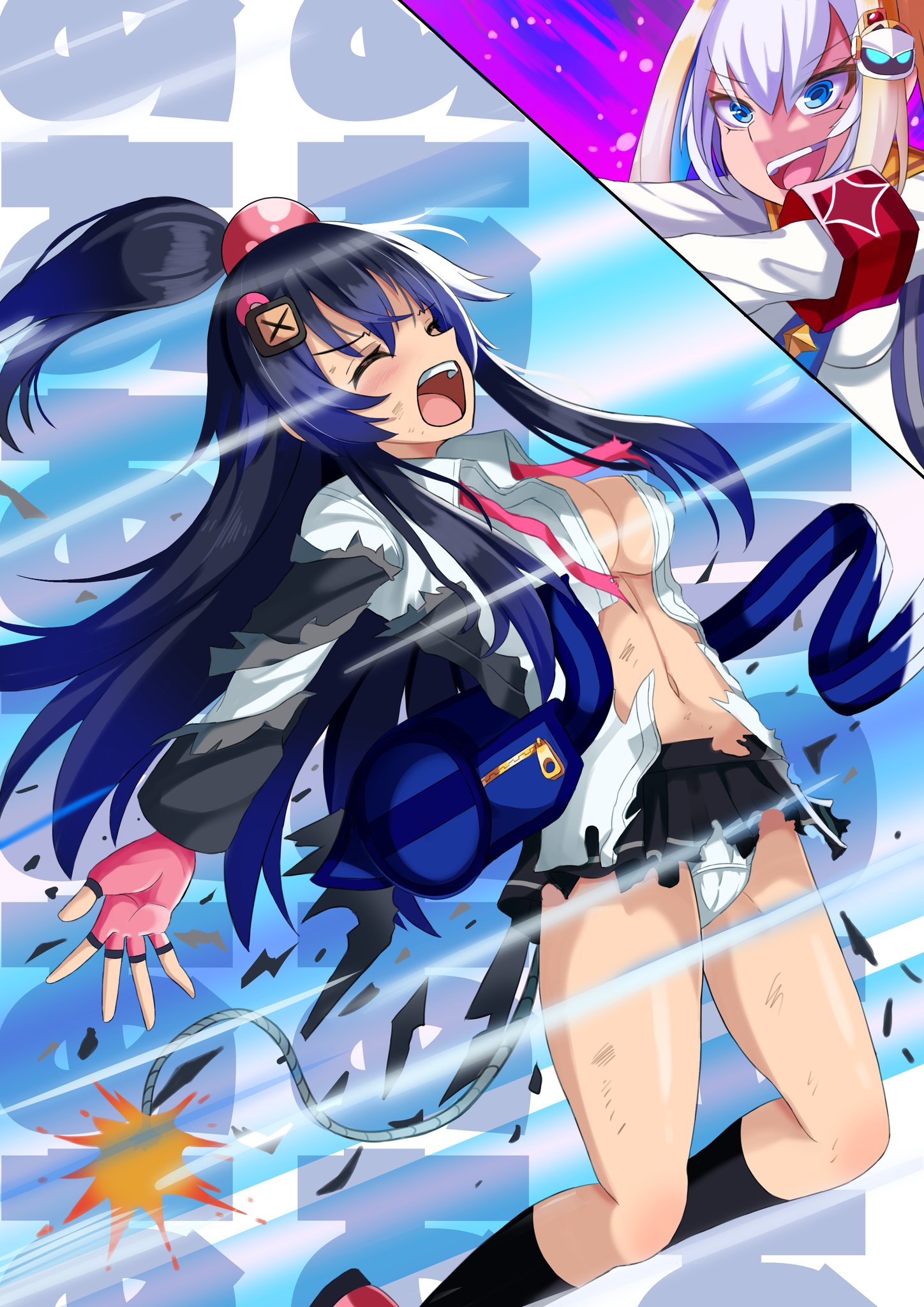 nanoty@skeb募集中 on Twitter: "【skeb】プラチナのコズミックレーザーボムにやられるクロ #ボンバーガール https://t.co/UWbYCPywaf ...