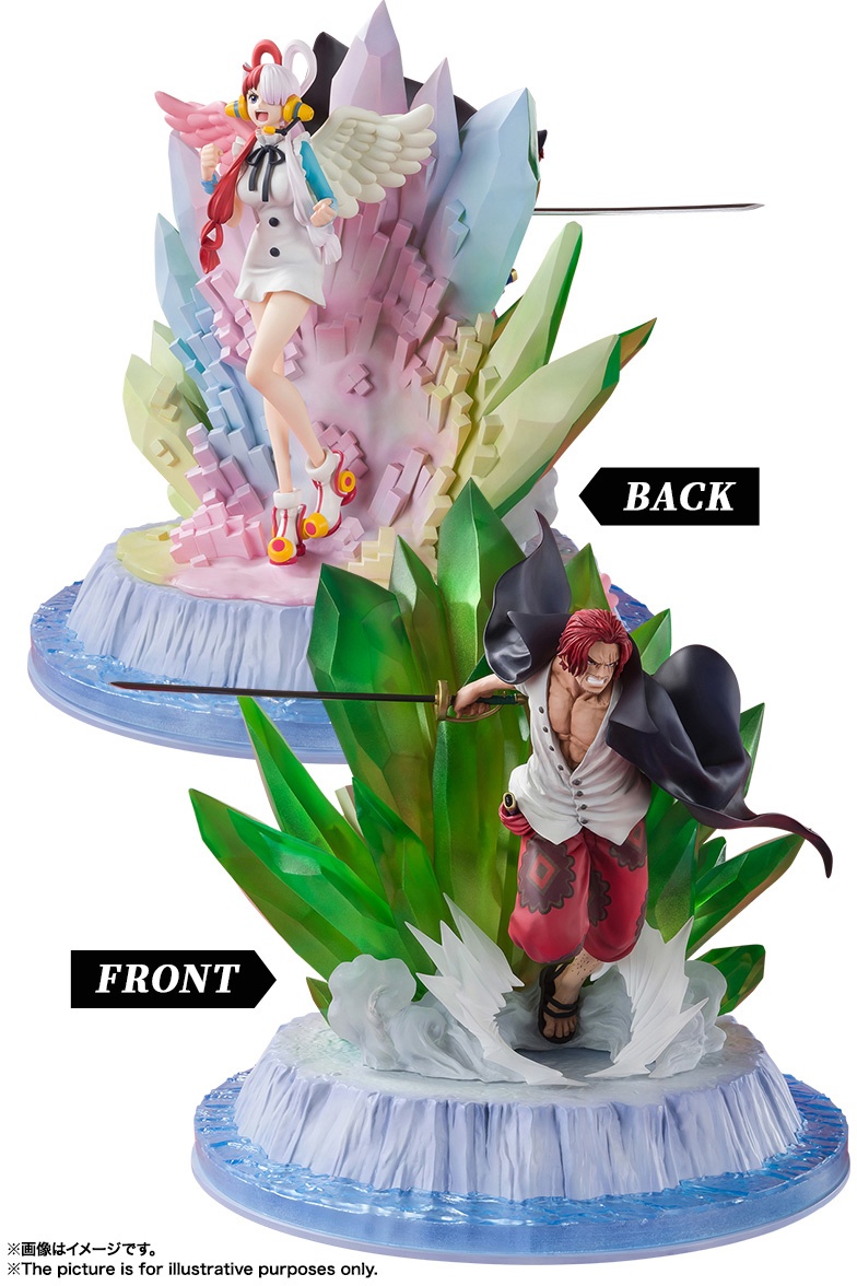 Ruru | MoePop on Twitter: "La Figuarts ZERO (BANDAI SPIRITS) de Shanks & Uta -ONE PIECE FILM RED ...