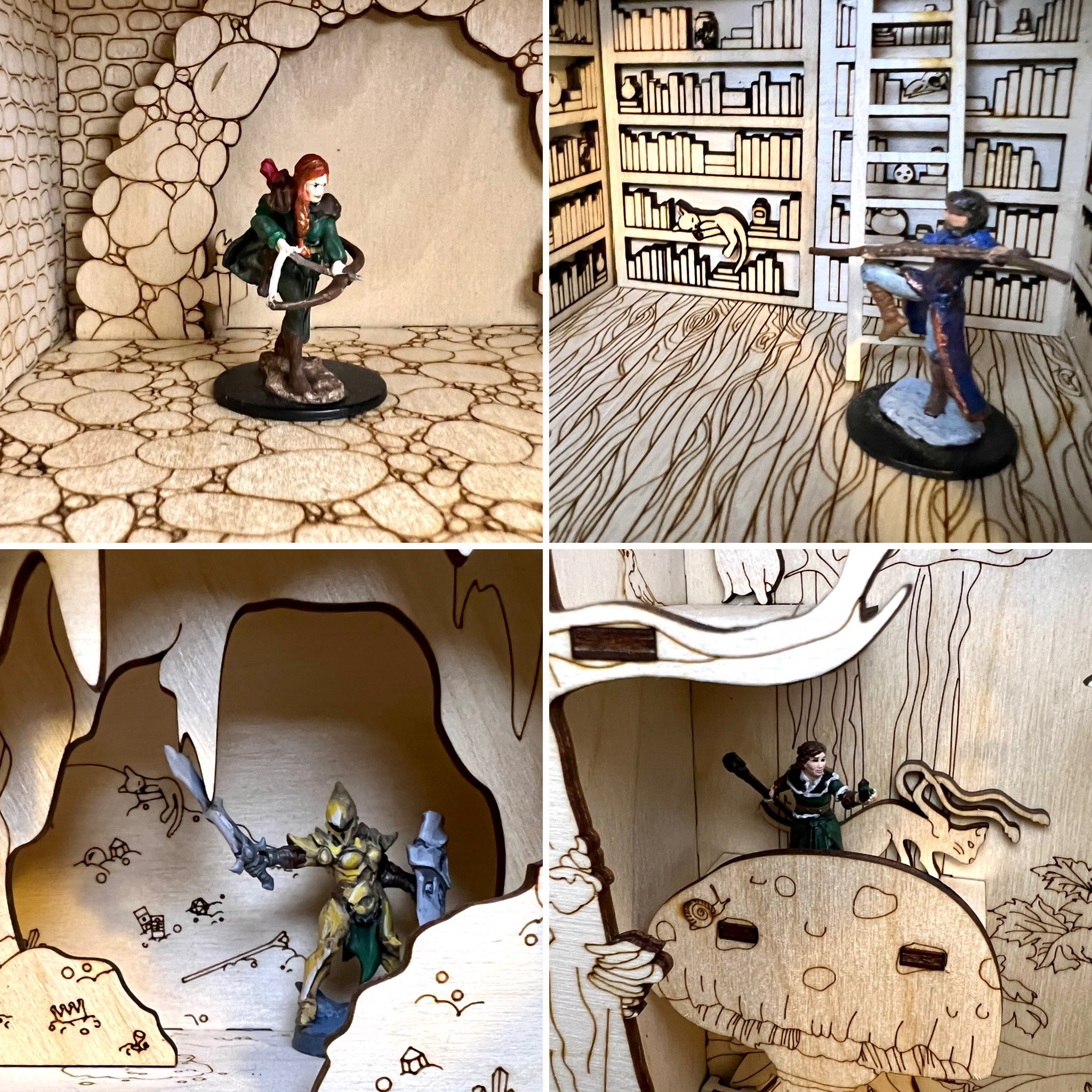 Works of Whimsy Studios on Twitter: "Where do your favorite minis hang out when they’re not on ...