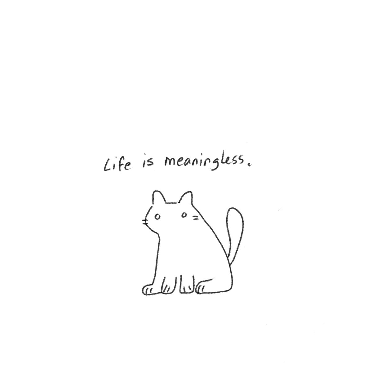 「Nihilistic Cat Drawing 」Yulek's Artの漫画