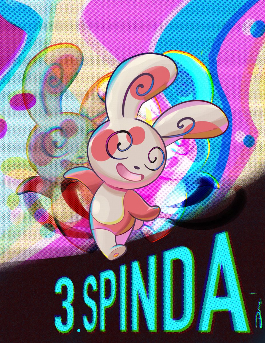 Toon Draw πΊπ¦ποΈ On Twitter Day 3 Spinda The Spinda Effect π