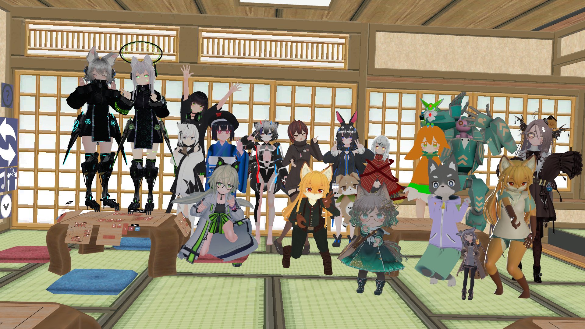 神崎リーア@VRchat VRC on Twitter: "今週も #VRCごいた集会 にお邪魔してきましたー！ えいちさんとお揃いだよー！ https://t.co/jFCbAD5bMn ...