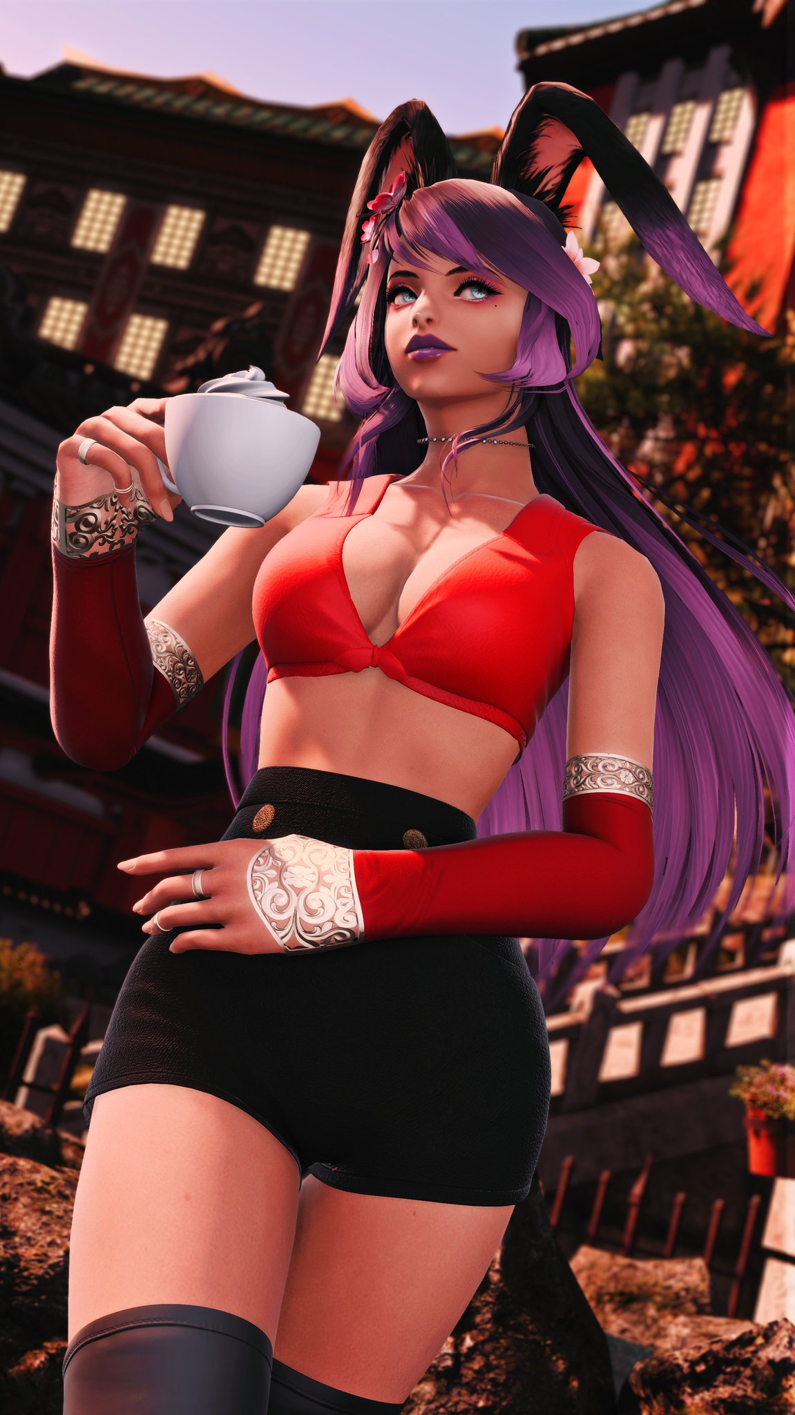 B-chan @ Cactuar on Twitter: ""I've always found the sunsets outside of Lilac Studios in ...