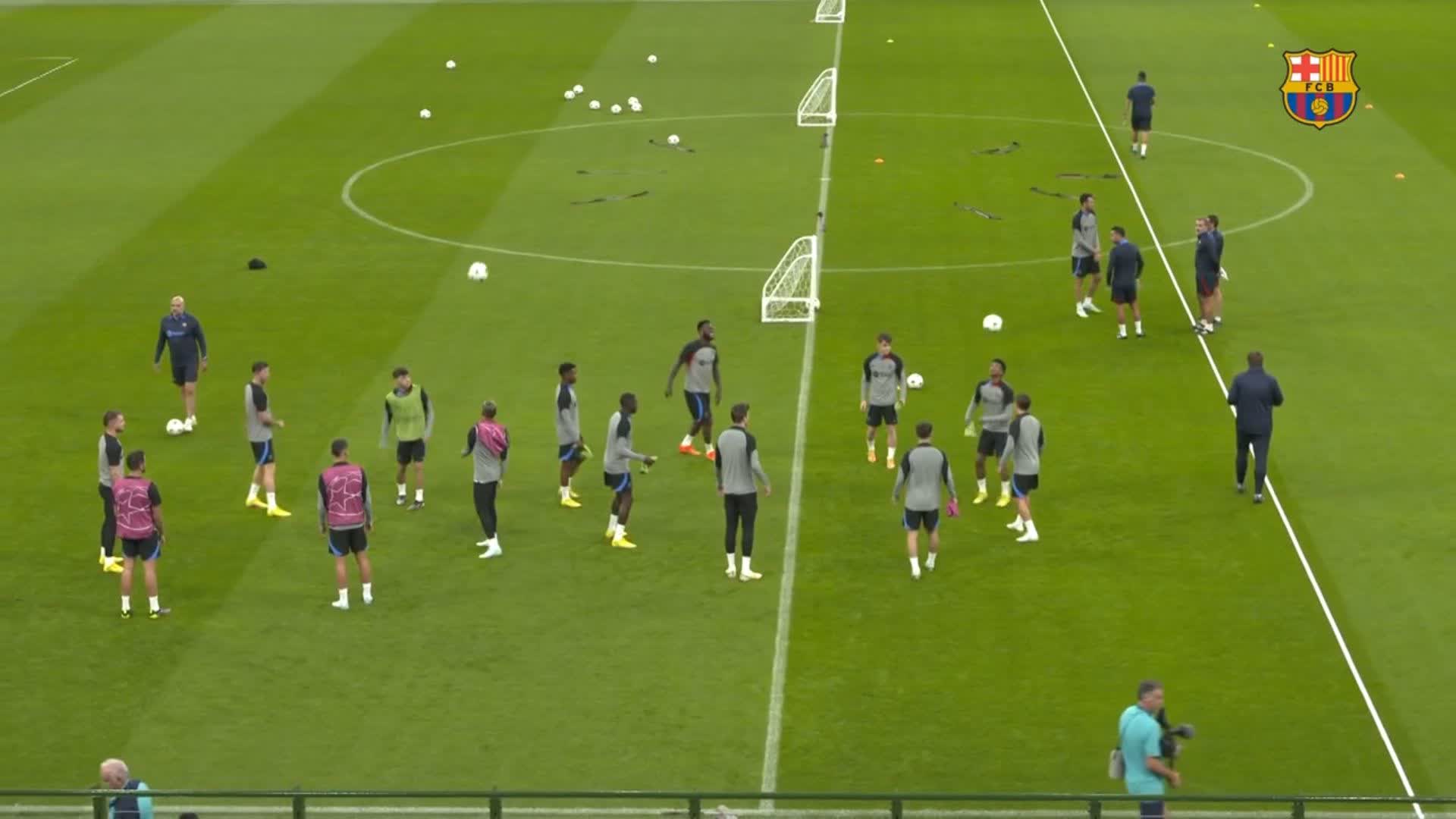 FC Barcelona on Twitter: "⚡️ 𝙇𝙄𝙑𝙀 𝙁𝙍𝙊𝙈 𝙈𝙄𝙇𝘼𝙉 ⚡️ Evening training session in Milan, Italy ahead ...