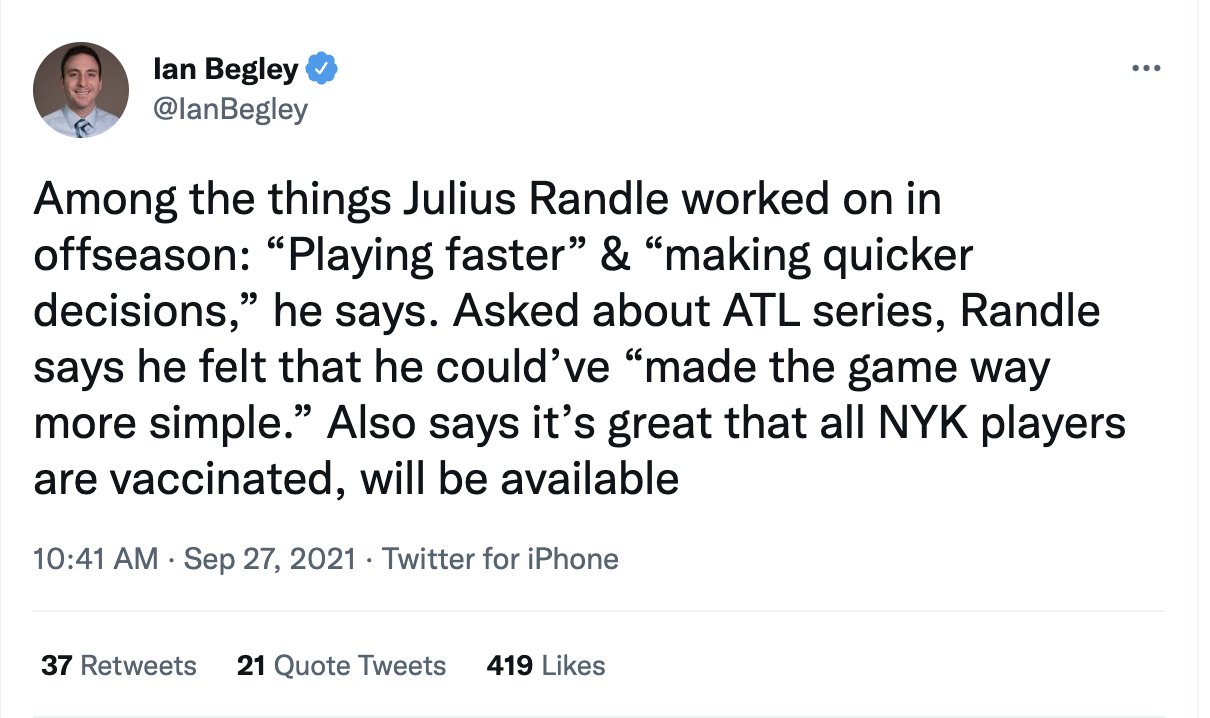 Tommy Beer on Twitter: "1. Last September - prior to the start of last season: https://t.co ...