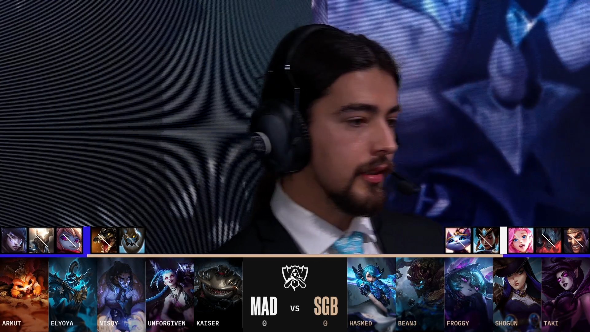 OTP LoL on Twitter: "Premier match du BO5 entre MAD Lions et SAIGON BUFFALO ! #Worlds2022 🔴https ...