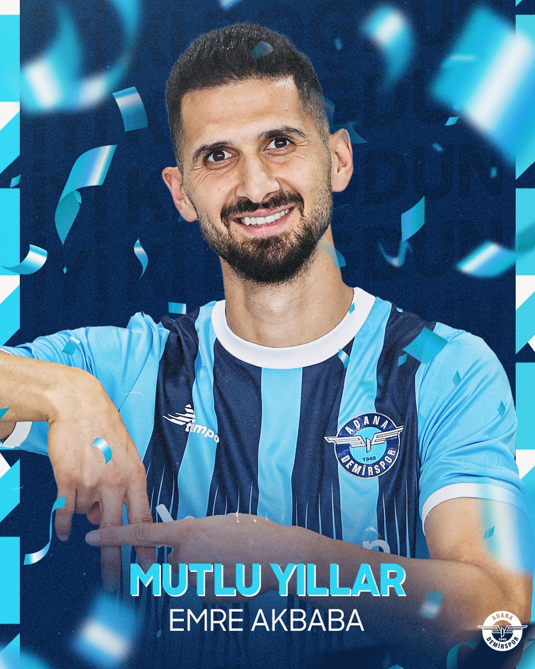 Adana Demirspor on Twitter: "🎂 Bugün futbolcumuz Emre Akbaba'nın doğum günü. Mutlu Yıllar Emre ...