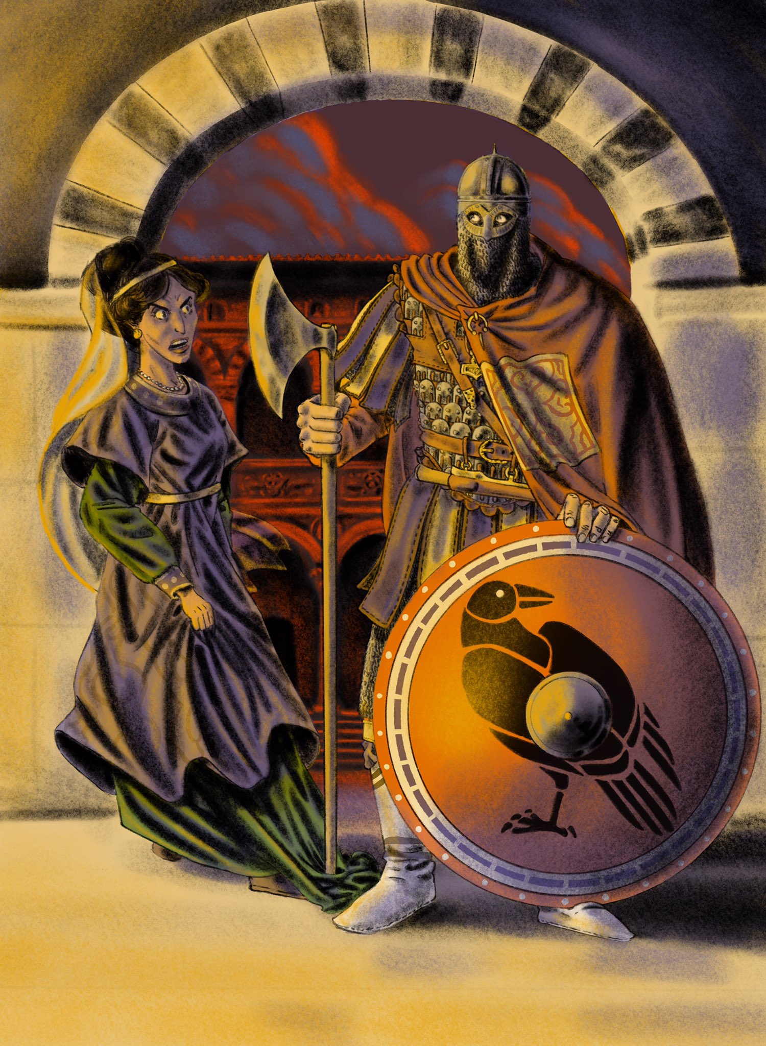 Varangian Guard Symbols The Varangian Guard Merch Design :: Behance